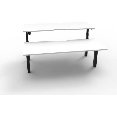 Paramount 2 Person Back To Back Electric Height Adjustable Workstation ...