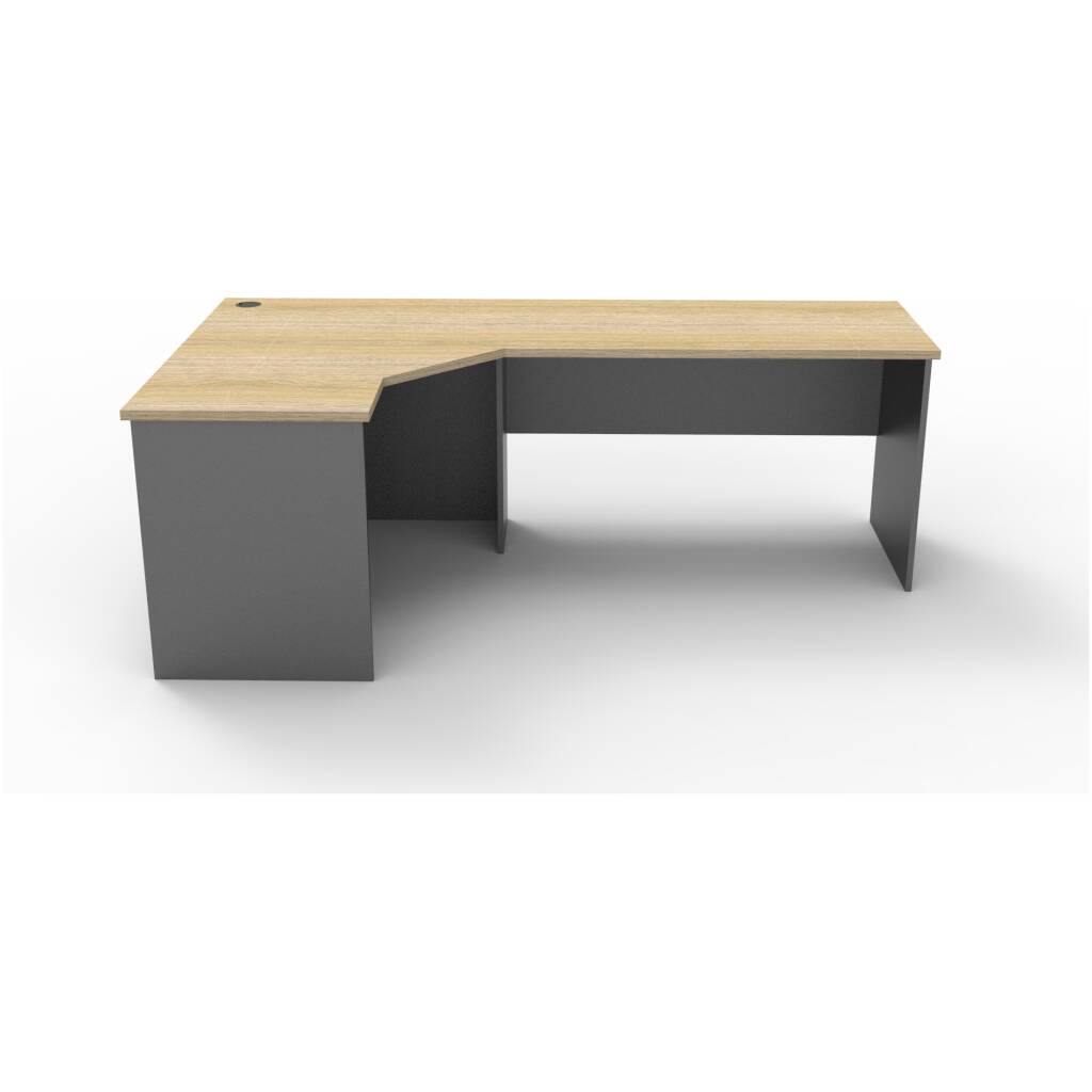 Corner Workstation – 3 Piece Construction1200mm x 2100mm x 600mm ...