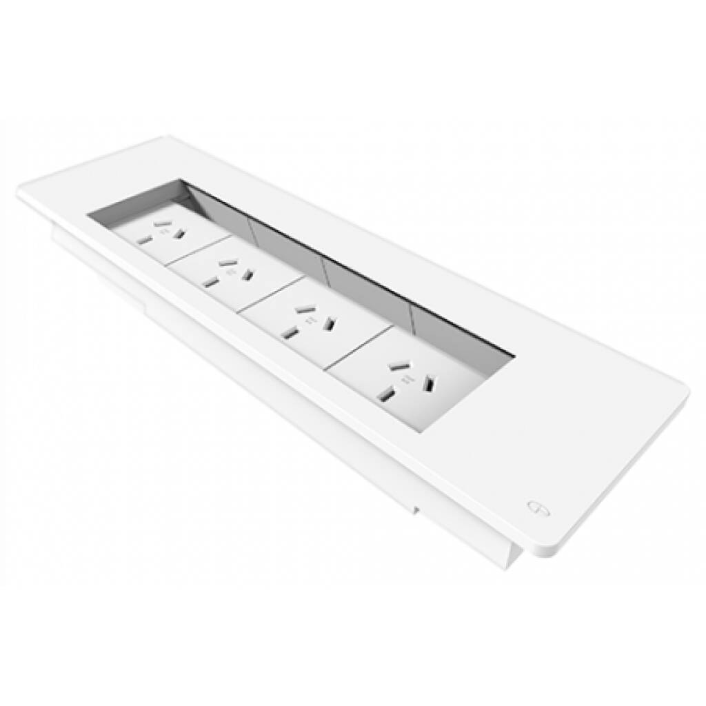 Surface Mount Box 4 GPO Includes 4 x Auto Switched GPO Only – Office ...