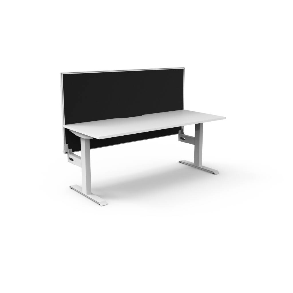 Boost+ Single Sided Workstation 1200mm with Screen B+1PWS1275 – Office ...